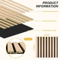 8 count Peel and Stick Panels for Wall 11.8" x 12.6" Acoustic Self ...