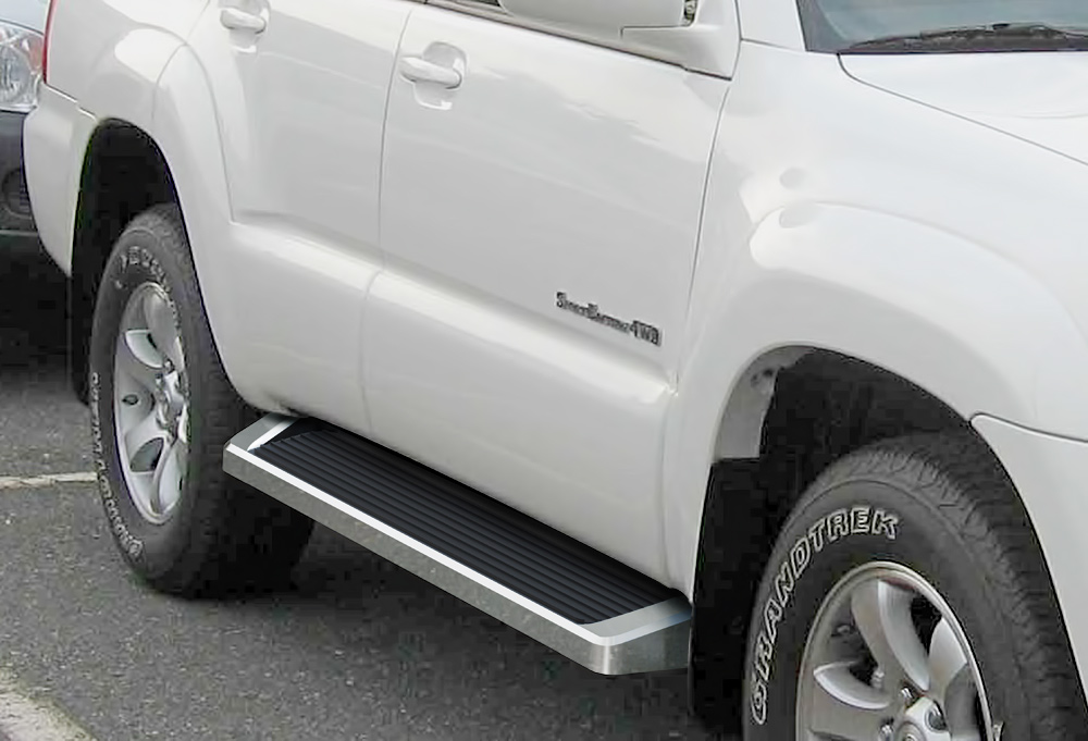2006-2009 Toyota 4Runner Polish Finish 6 Inch iRunning Board Door to ...