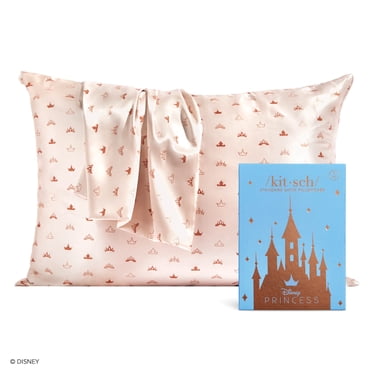 Barbie x Kitsch Satin Pillowcase for Barbie's Bed, Sleeping Room Decor ...