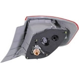 EPIC LIGHTING OE Style Halogen Tail Light Outer Assembly Replacement ...