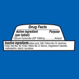 Equate Ultra Strength Antacid Tropical Fruit Chewable Tablets, 1000 mg ...