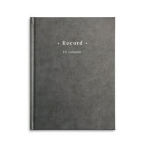 Staples, Columnar Book, 3-Columns 80 Pages, Gray Cover - Walmart.com