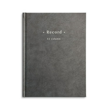 Boorum & Pease Columnar Book, 12 Column, Black Cover, 150 Pages, 12-1/4 ...