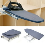 HolplN Gray Foldable Retractable Ironing Board, 180Â° Rotation, Silent ...