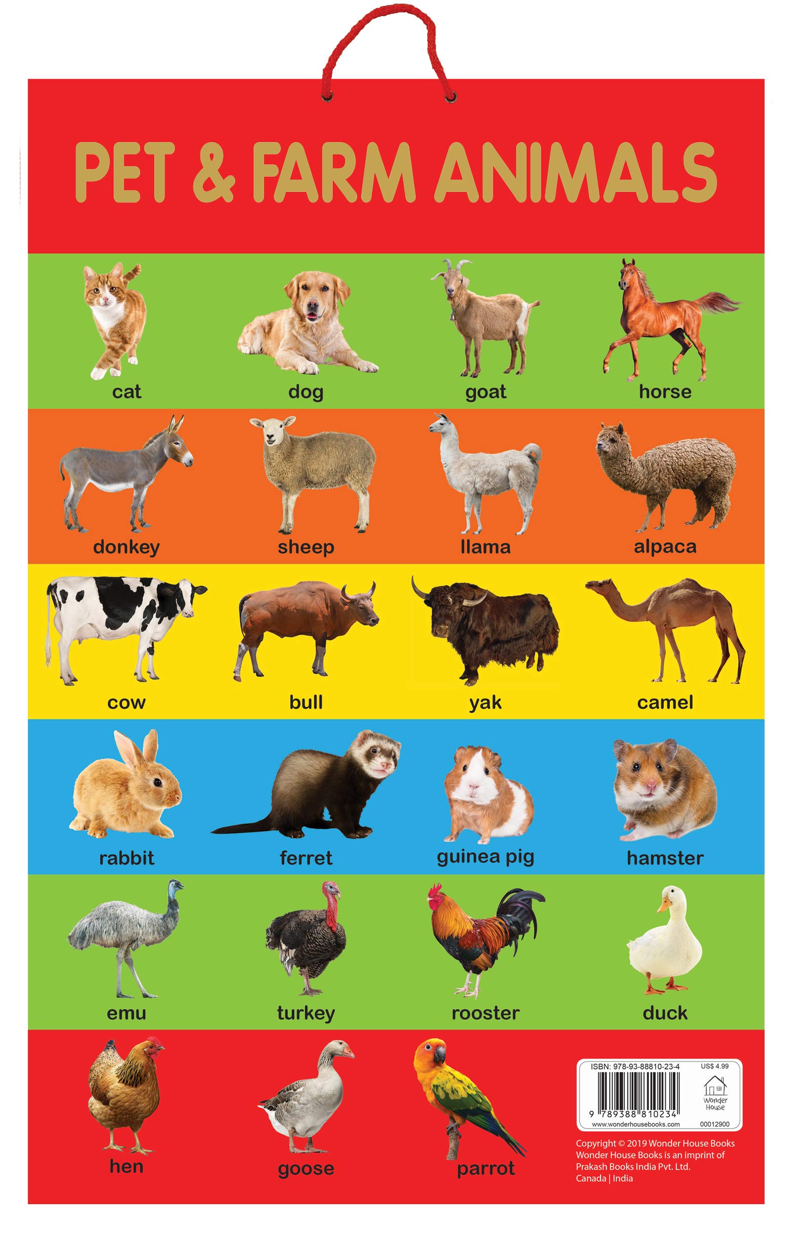 Farm Animals Poster For Nursery at Bob Wright blog