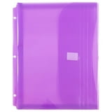 JAM Plastic 3, Hole Envelopes, 8.6x11.5x1, 6/Pack, Assorted Fashion ...