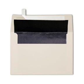 LUXPaper A7 Contour Flap Invitation Envelopes, 5 1/4 x 7 1/4, Midnight ...