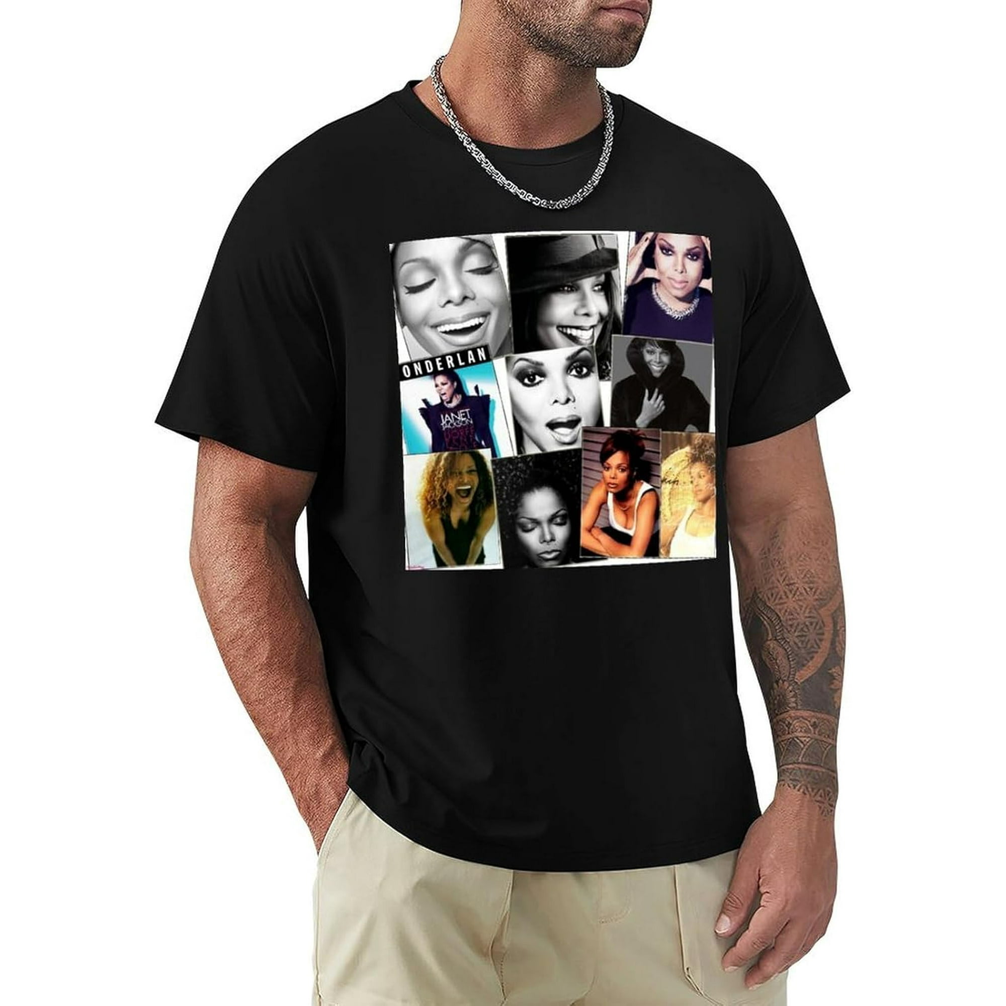 Click here for Haiker Janet Music Jackson Mens T-Shirts Classic C... prices