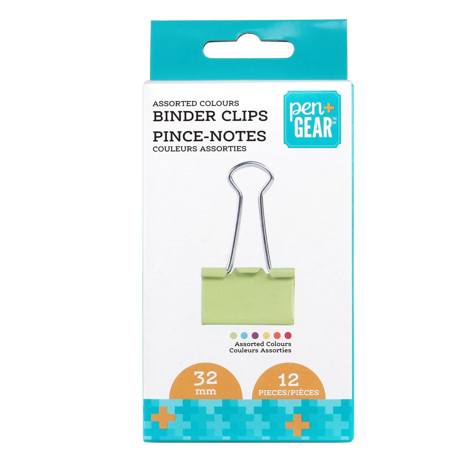 Click here for Pen+Gear Assorted Colours Binder Clips prices