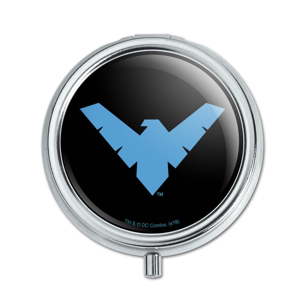 Batman Nightwing Logo Pill Case Trinket Gift Box - Walmart.com