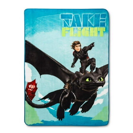 How to Train Your Dragon 3 Bed Blanket 62 x 90 - Walmart.ca
