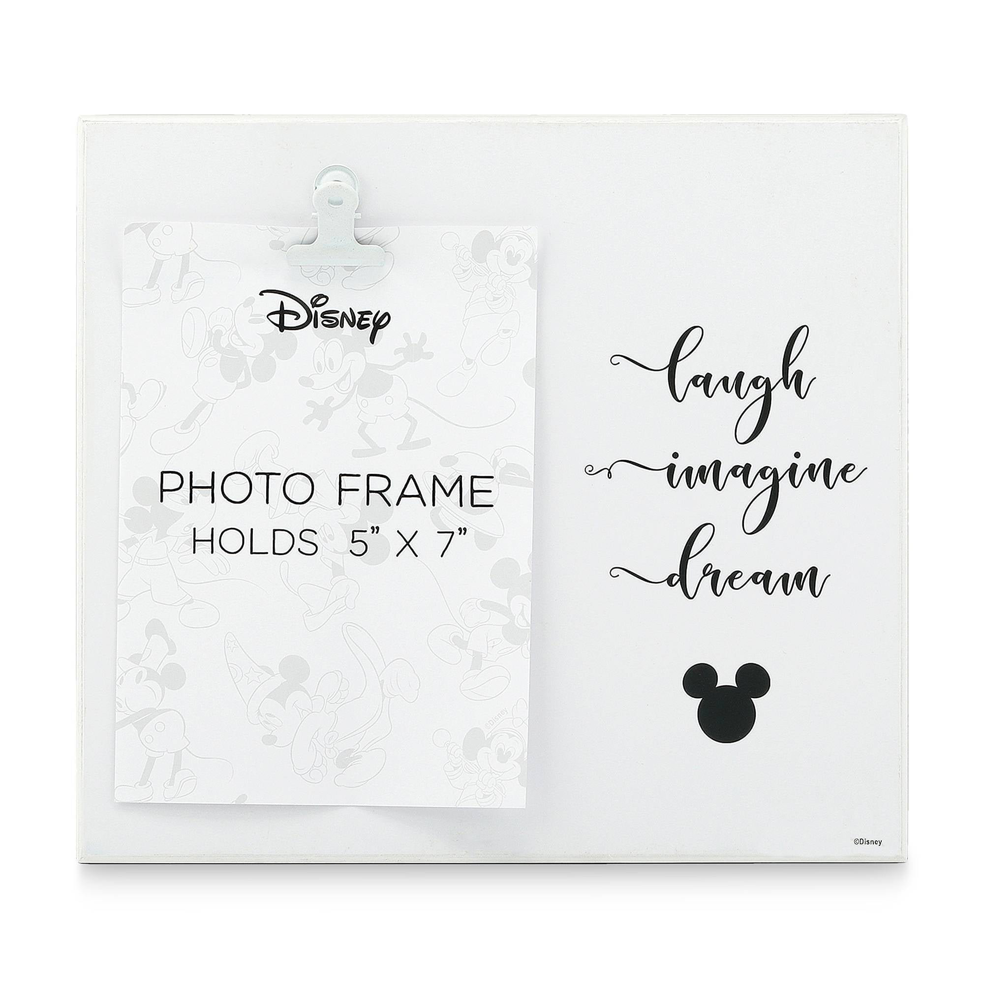 Disney Mickey Mouse Laugh Imagine Dream Photo Frame 5'' x 7'' New with ...
