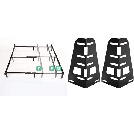 CB Compack Metal Adjustable Bed Frame / 7 Inch Support Bed Frame for ...