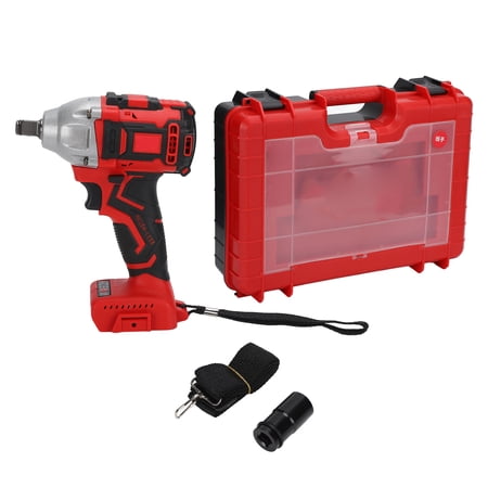 Impact Wrench Electric Cordless Brushless High Torsion 1/2in Lithium ...