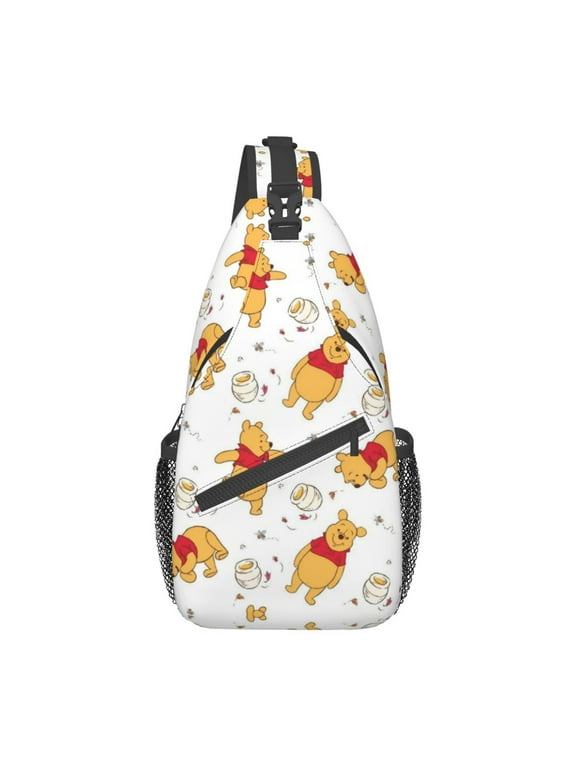 winnie pooh Cute Bear Laptop Backpack Cartoon 17 Inch Large Capacity ...