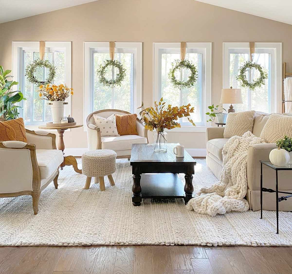 Hauteloom Hanlantown Boho Natural Fibers Farmhouse Living Room Bedroom ...