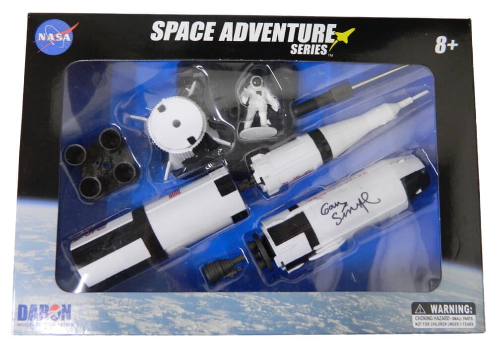 Gary Sinise Signed NASA Saturn V Rocket Ship Adventure Series Toy ...