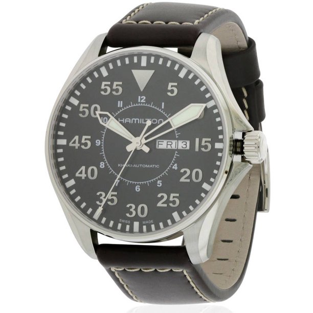 Hamilton Khaki Pilot Mens Watch H64715535 - Walmart.com