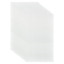 Plastic Mesh Canvas Sheets Blank Canvas White for Embroidery ...