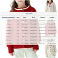 ATOGUTA Girl's Cardigan Sweaters with Button Long Sleeve Shrug Sweaters ...