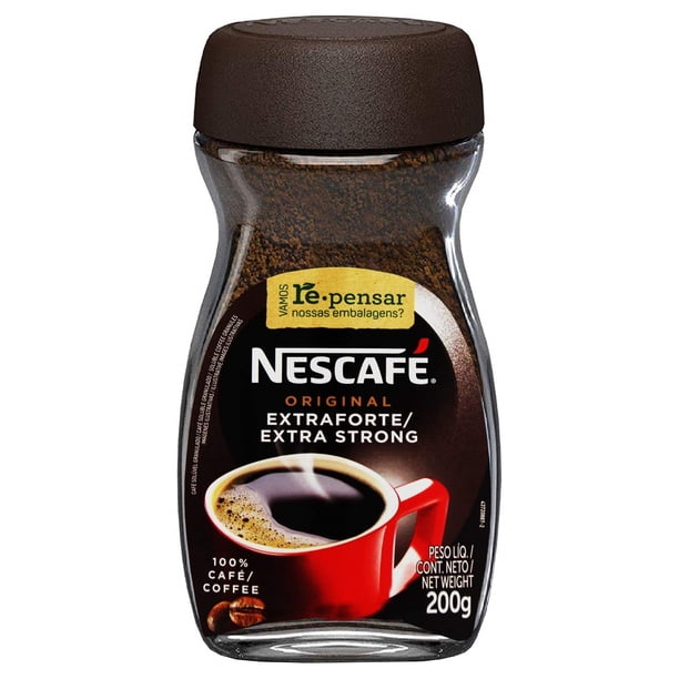 Nescafe Original Extra Forte/Strong Instant Coffee 200G (Pack of 4 ...
