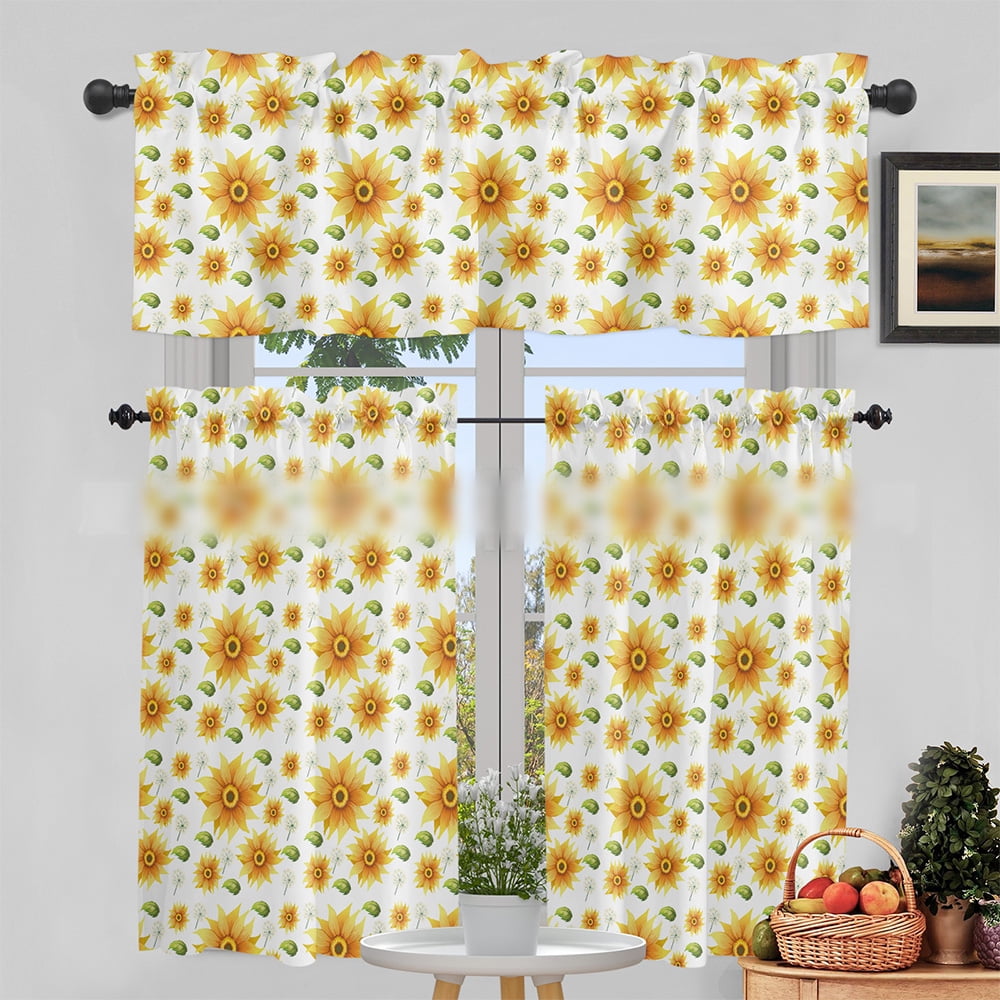 Click here for Innerwin Short Curtain Light Filtering Half Kitche... prices