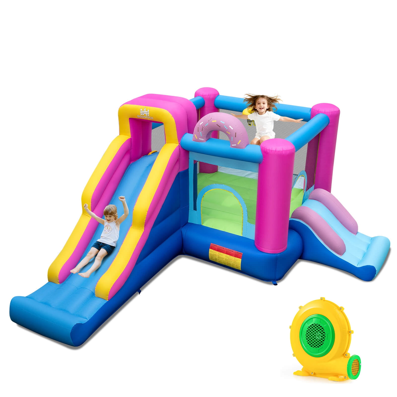 Click here for Costway Inflatable Bounce House With Slides Jumpin... prices
