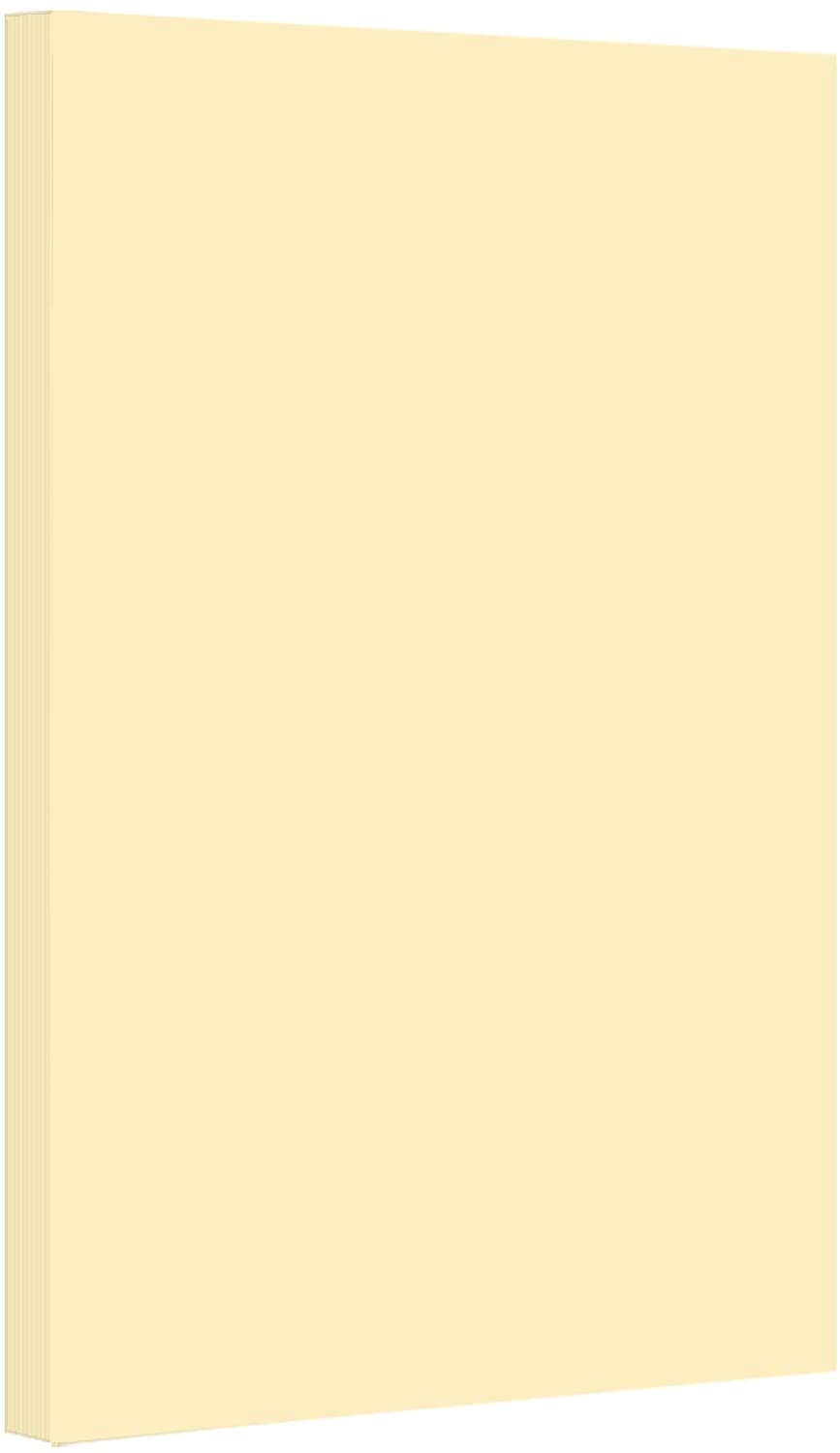 Ivory Pastel Color Card Stock - Walmart.com