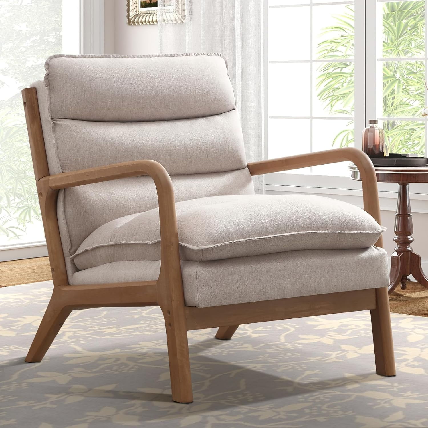 Click here for Bonzy Home Mid Century Modern Accent Chair  Comfy... prices