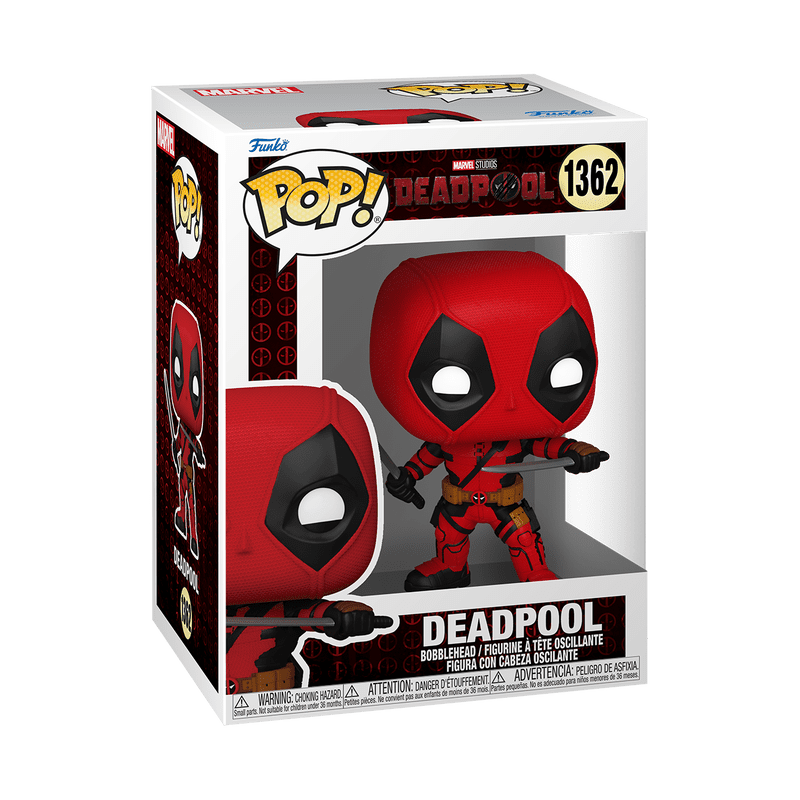 Click here for Funko Pop! Marvel Studios: Deadpool - Deadpool Wit... prices