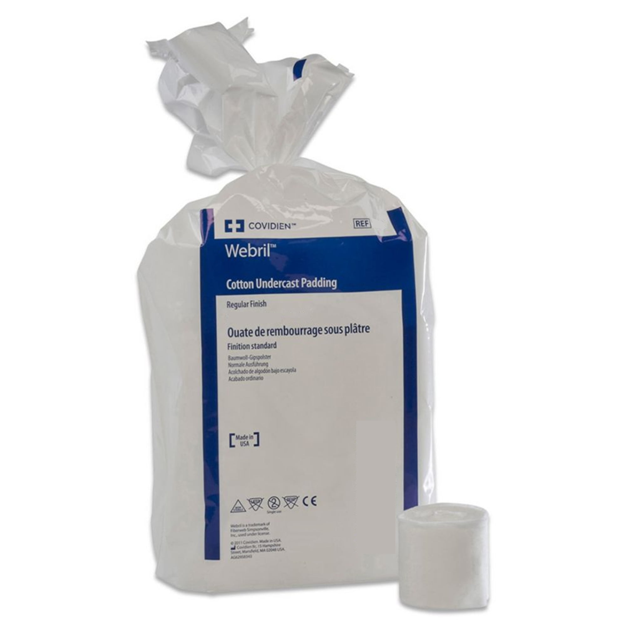 Webril Cast Padding 3" x 4 yd Sterile Cotton White 2394-, 1 Ct ...