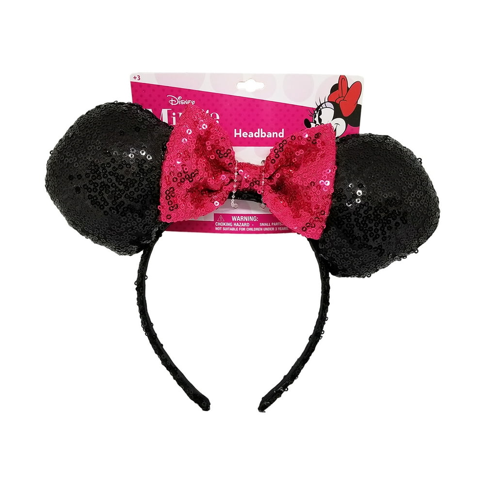 Minnie Mouse Ears Pink - Walmart.com - Walmart.com