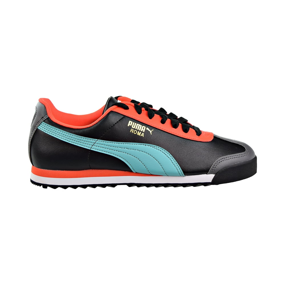 PUMA - Puma Roma Basic Plus Men's Shoes Puma Black/Blue Turquoise ...