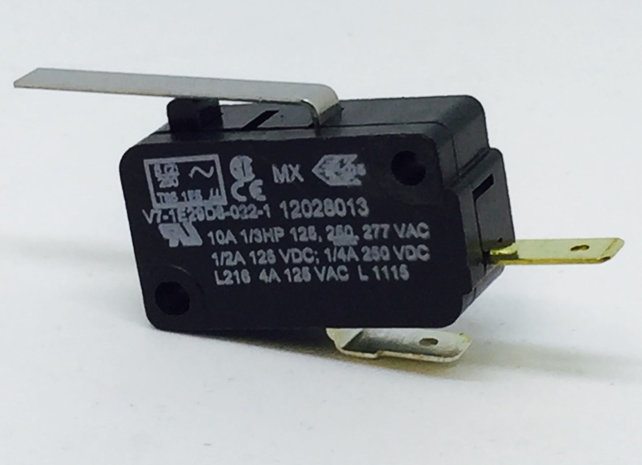 V7-1E29D8-022-1 Basic Miniature Switches: V7 Series, Single Pole ...