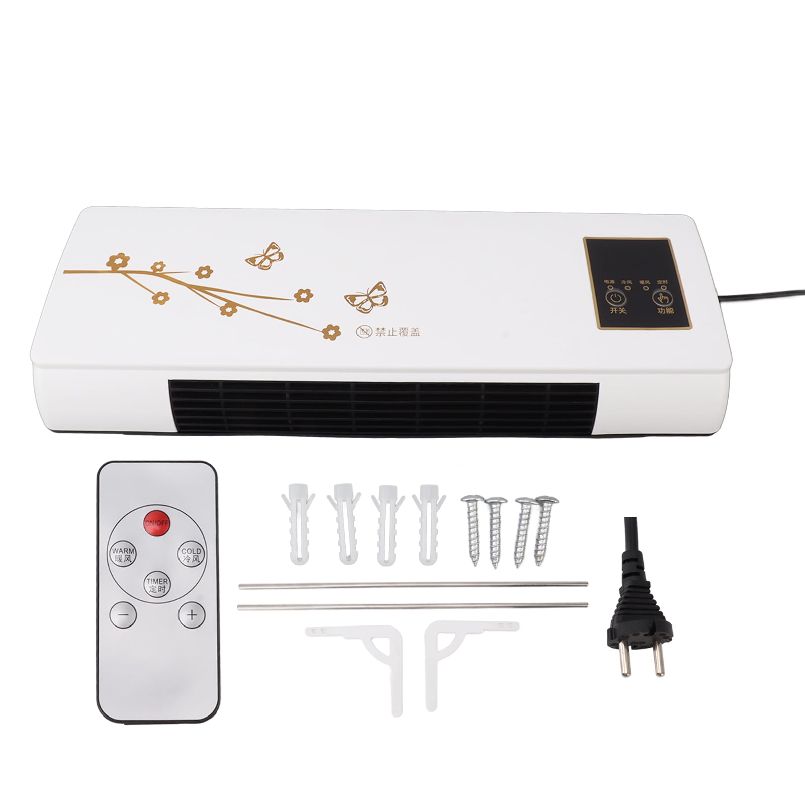 Wall Mounted Air Conditioner Heater Electric Heating Machine PTC ...