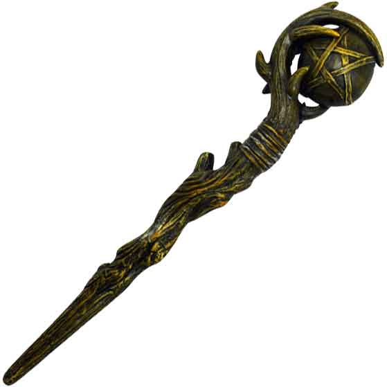 Pentagram Orb Wand by Medieval Collectibles - Walmart.com