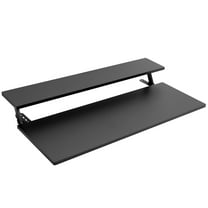 VIVO Black 60" x 30" Concealed Cable Table Top w/ Pad for Standing Desk ...