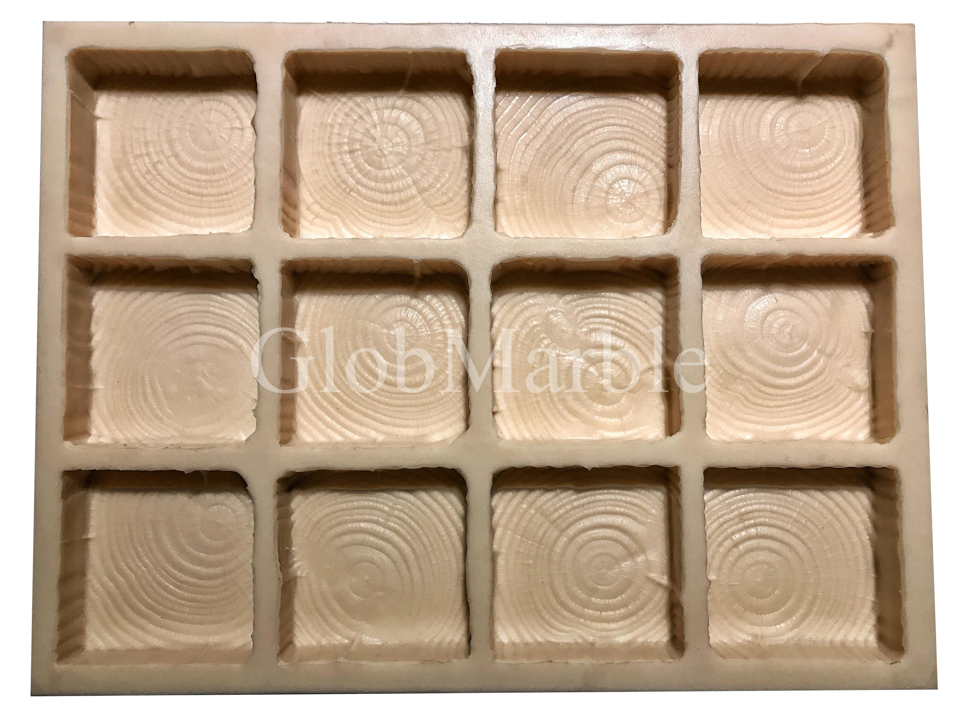 Concrete Stone Mold from GlobMarble. Wood Stone Mold WS 5902. Rubber ...