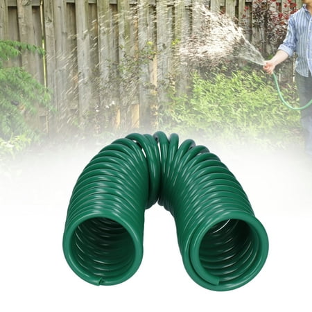 ANGGREK 7.5M Coiled Water Hose Retractable Water Pipe Sprayer Connector ...