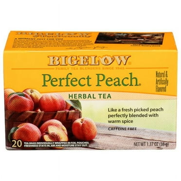 Bigelow Tea Perfect Peach Iced Tea, 8 Count - Walmart.com