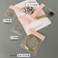50pcs Lockable Jewelry Bags Jewelry Adornment Preserving Porch Suitable ...