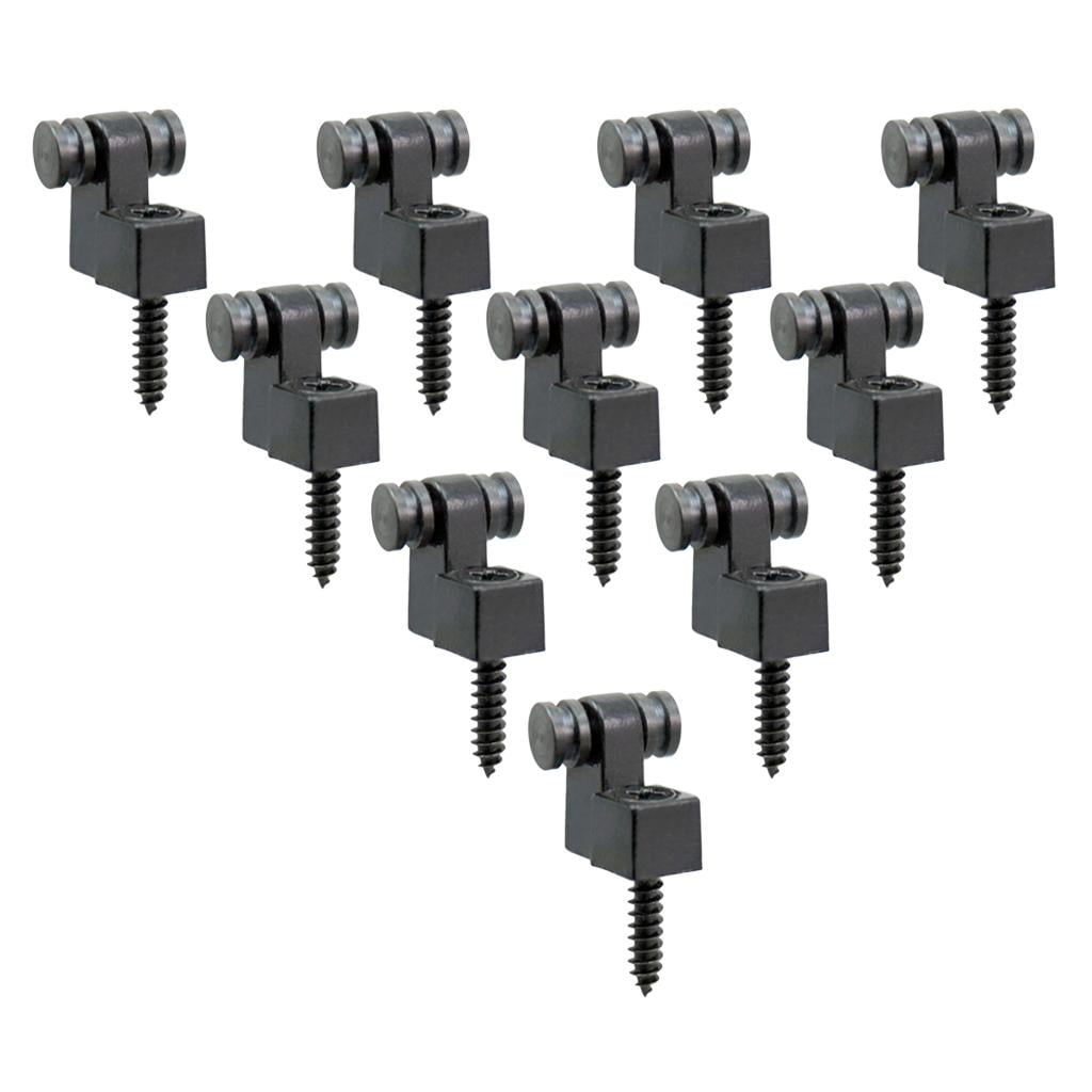 10x Electric Guitar Roller String Retainer Mounting Tree Guides ...
