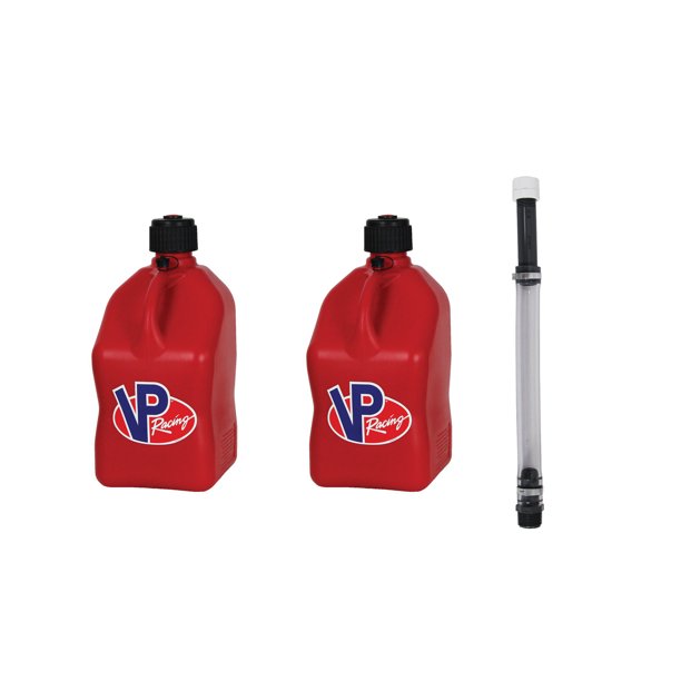 VP Racing Fuels 5.5 Gal Utility Jugs (2 Pack) with 14 In Standard Hose ...