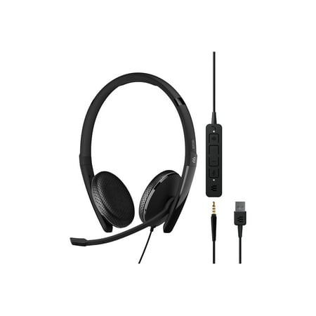 EPOS ADAPT 165T USB II - ADAPT 100 Series - headset - on-ear - wired ...