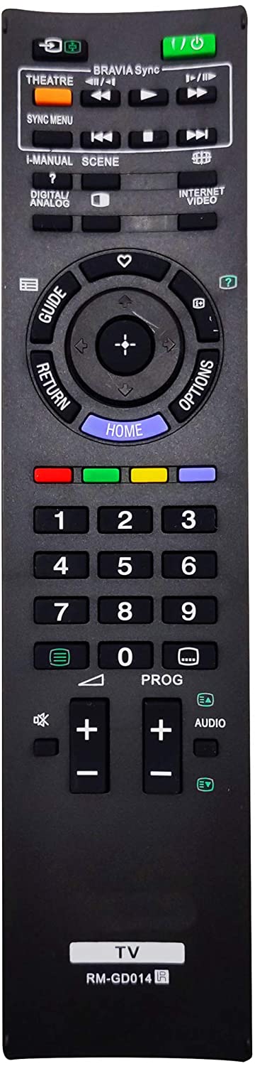 Bmatwk RM-GD014 TV Remote Control for Sony KDL-40EX600, KDL-40EX700 ...