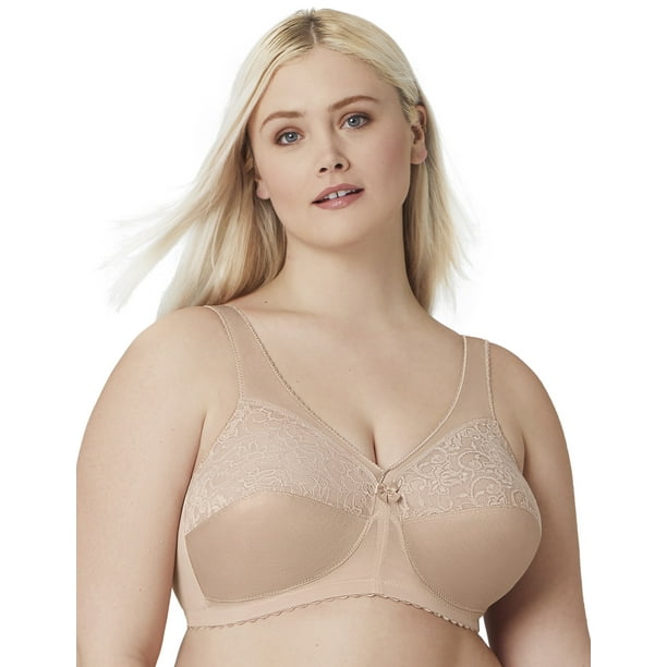 Glamorise Full Figure Plus Size Magiclift Original Support Bra Wirefree 1000
