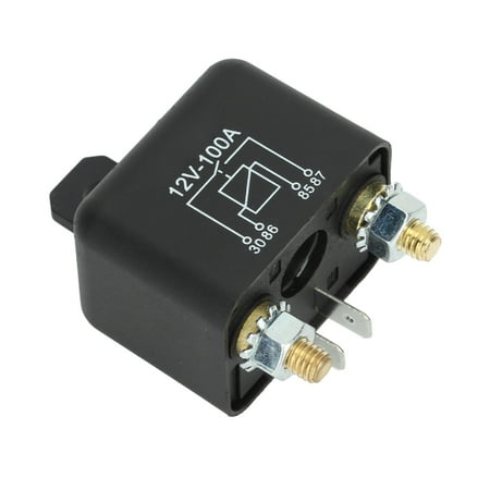 4 Pin Starter Relay, Lower Current Starter Relay With Binding Post For ...