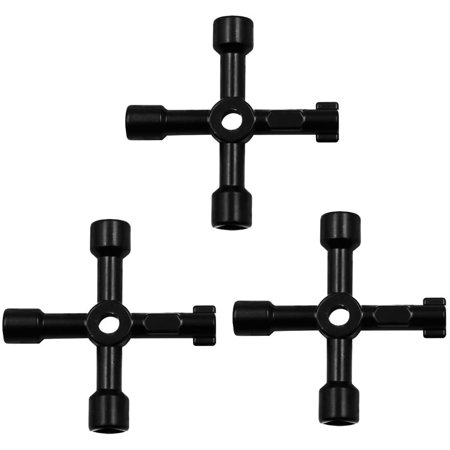 YERDGARY 3 Pieces Electrical Box Keys, Radiator Purge Keys, Gas Meter ...