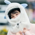 Furry Plush Fish Ski Helmets Covers for Winter Outdoor Adventures and ...