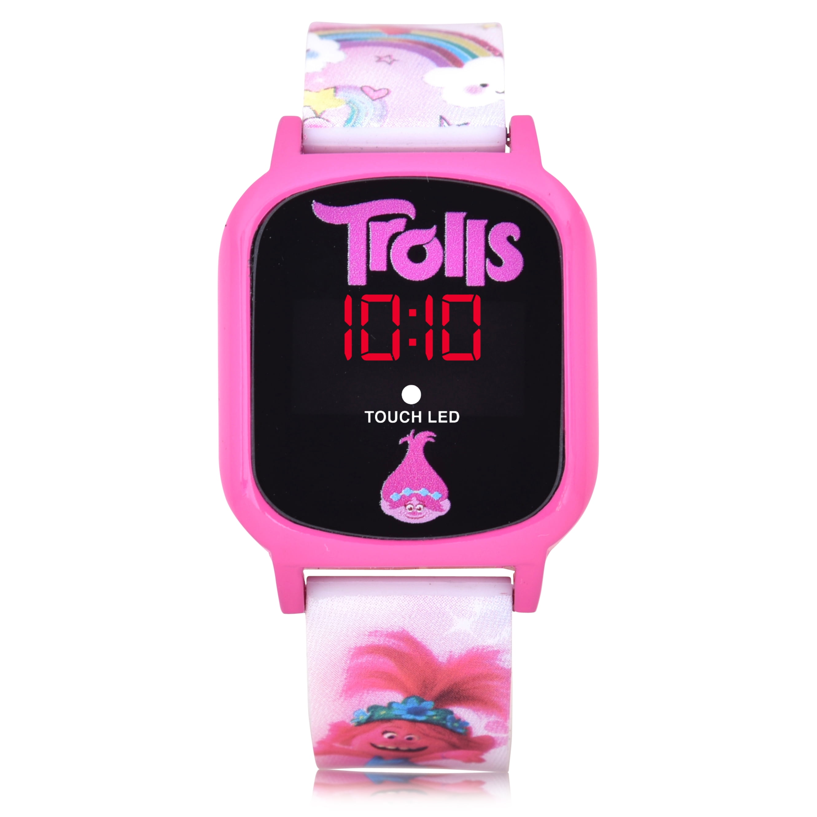 DreamWorks Trolls 2 Unisex Children's LED Touch Screen Watch Featuring ...